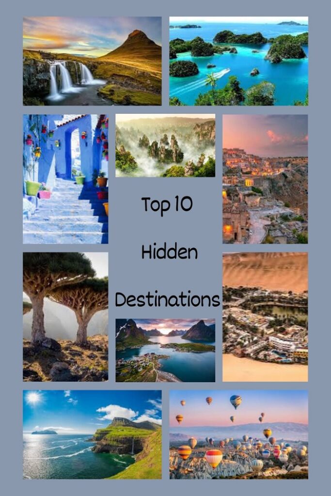 Top 10 Hidden Destinations which gives Unique Experiences in the world ...